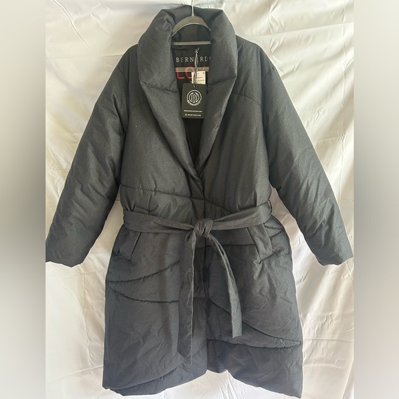 Bernardo | Jackets & Coats | Nwt Bernardo Love Black Collared Belted ...